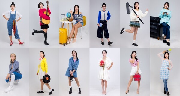 [KLPGT] KLPGA, 2025시즌 홍보모델 화보 공개…다채로운 매력 선보여